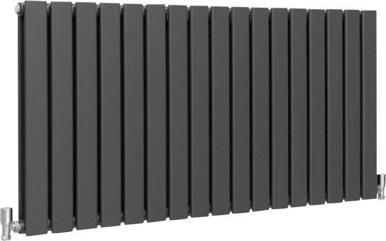 Design Radiator Sierradiator Verwarming - Antraciet - 600 mm x 1190 mm ...
