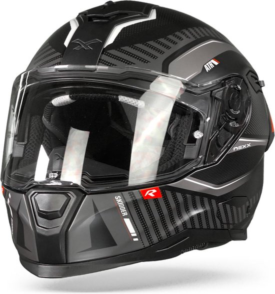 Nexx SX.100R Skidder Zwart Grijs Mat Integraalhelm L | bol.com