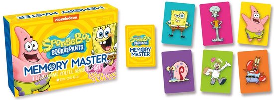 SpongeBob Card Game Memory Master *English Version* | Games | bol