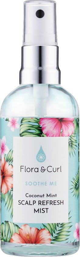 Flora And Curl Soothe Me Coconut Mint Scalp Refresh Mist 100 Ml | bol.com