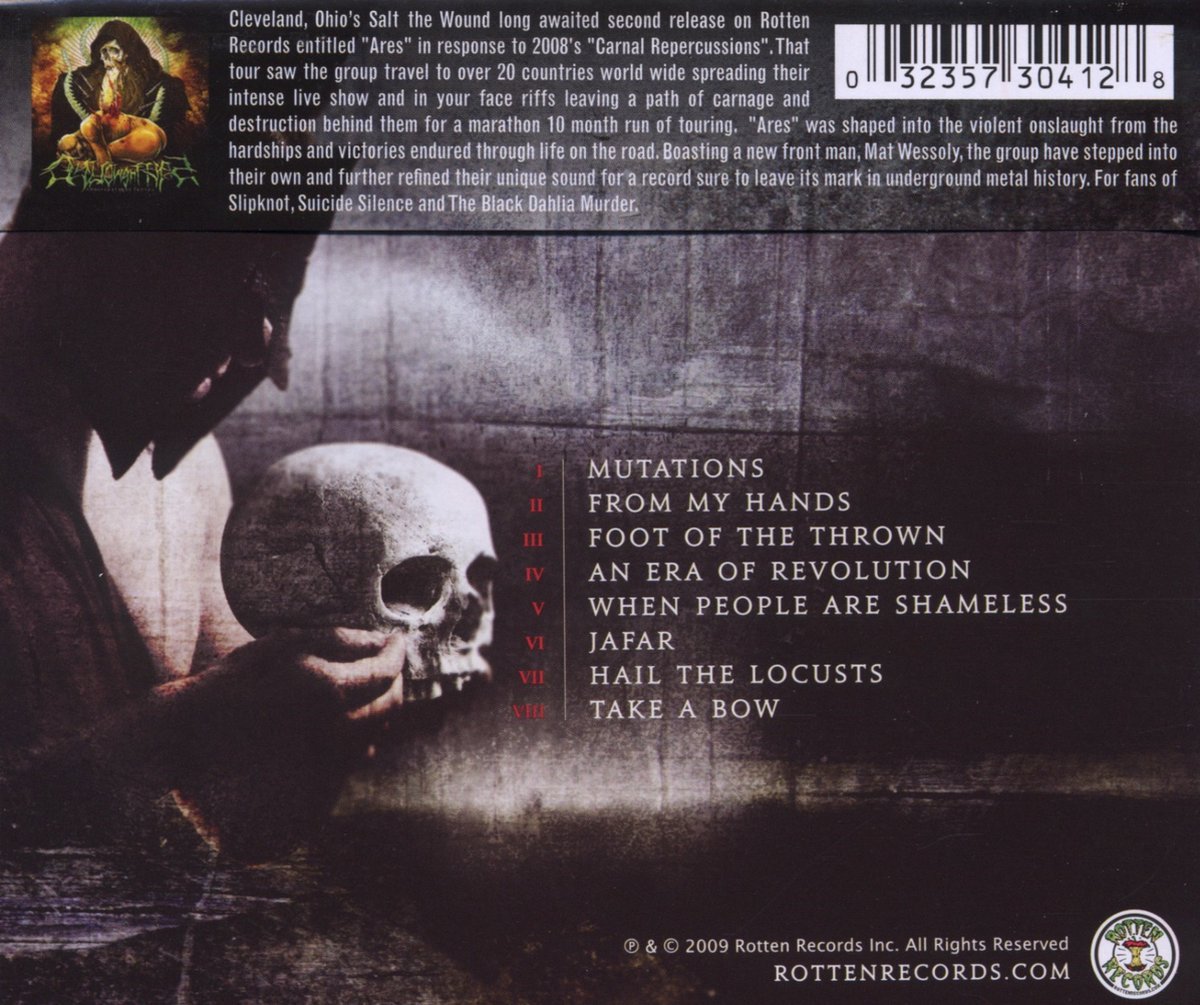Salt The Wound - Ares (CD), Salt The Wound | CD (album) | Muziek | bol.