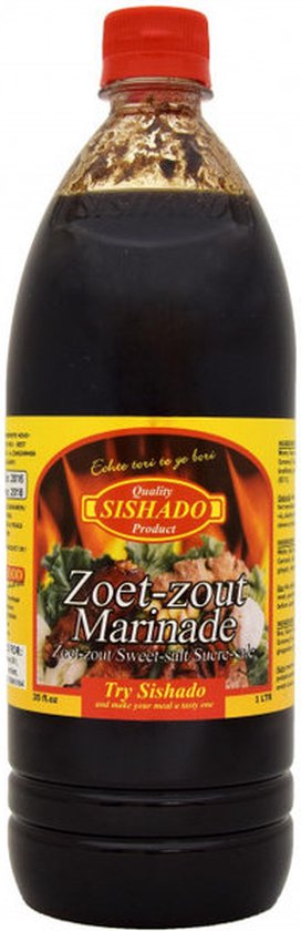 Sishado - zoet-zout marinade - 2 x 1L | bol.com