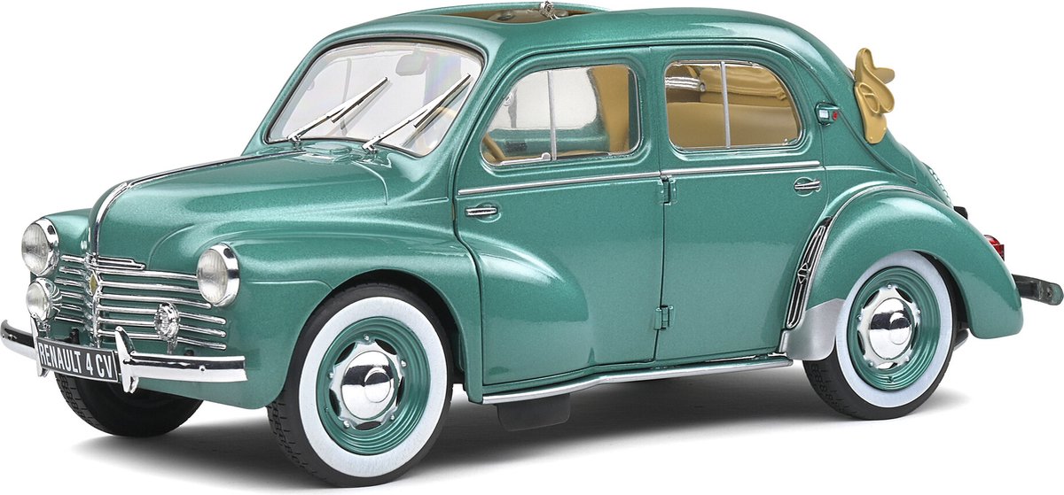 Renault 4CV Convertible (Turquoise) (22 cm) 1/18 Solido {Modelauto ...