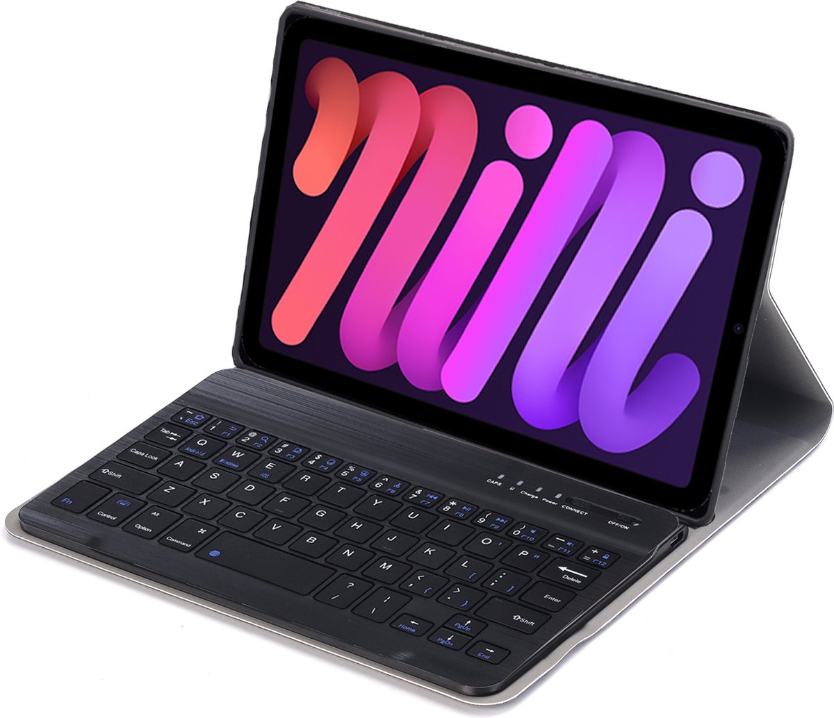 Case2go - Bluetooth toetsenbord Tablet hoes geschikt voor iPad Mini ...