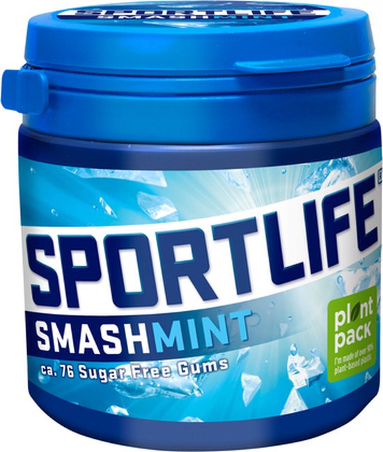 Sportlife | Smashmint | Jar | 4 x 114 gram | bol.com