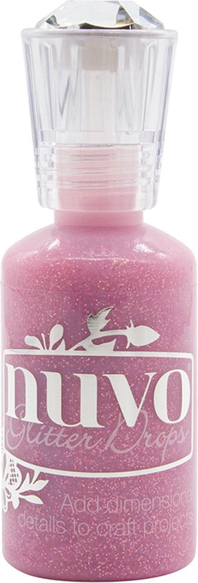 Nuvo Glitter drops - Enchanting pink | bol.com