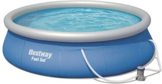 Bestway - Rond zwembad met pomp 3.96M x 84cm | bol