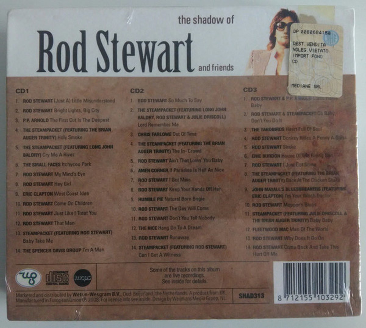 Shadow Of, Rod Stewart | CD (album) | Muziek | bol.com