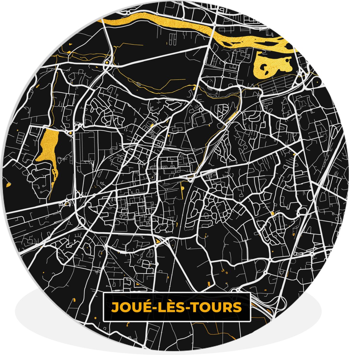 Wall Circle - Wall Circle Inside - Joué-les-Tours - Map - City Map ...