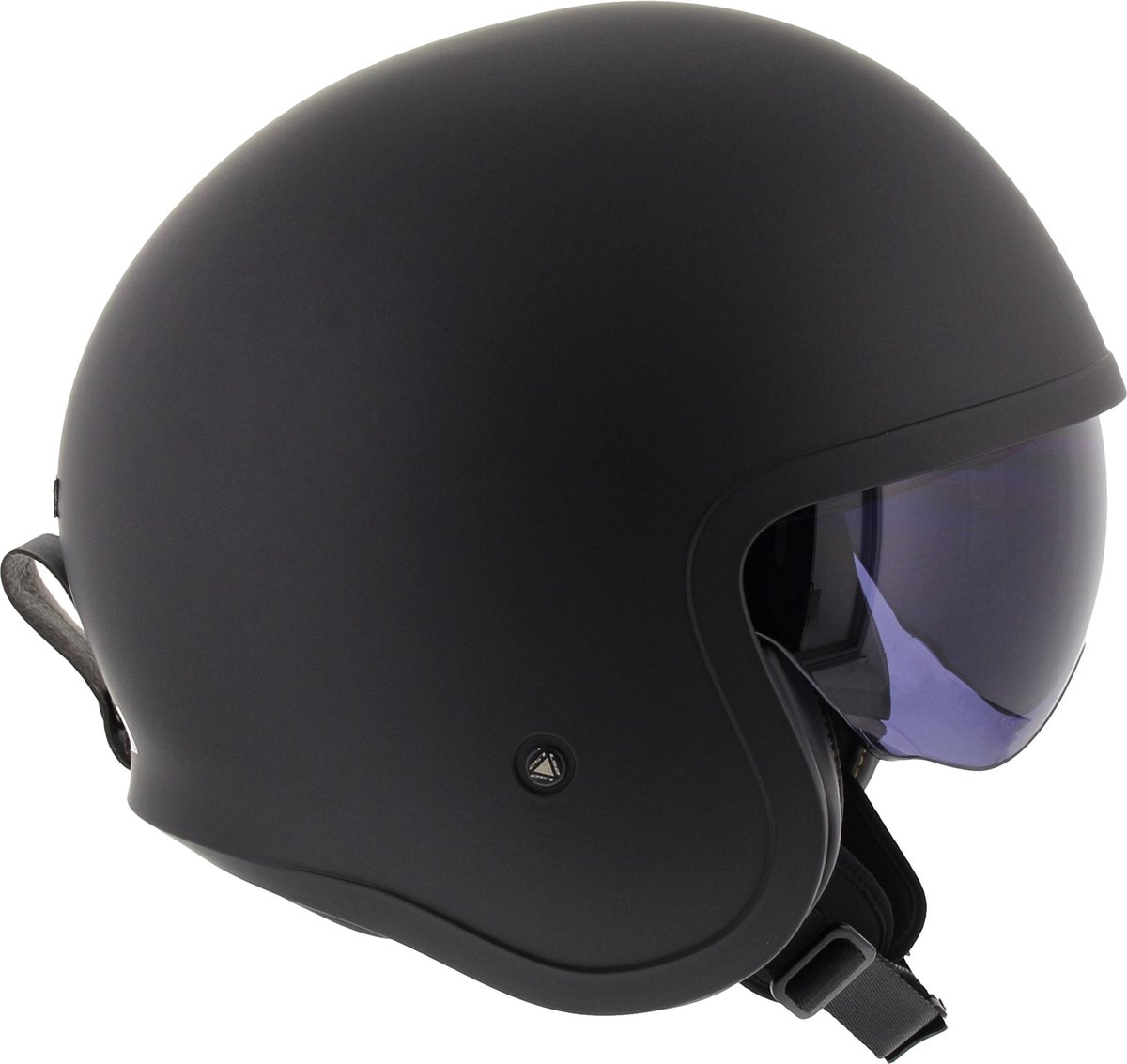 LS2 OF599 Spitfire Single Mono Mat Zwart Jethelm - Maat L | bol.com