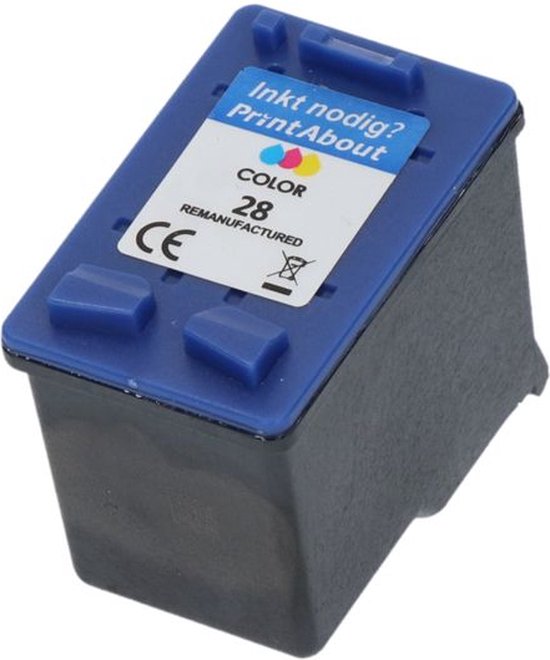 PrintAbout huismerk Inktcartridge 28 (C8728A) 3-kleuren geschikt voor ...