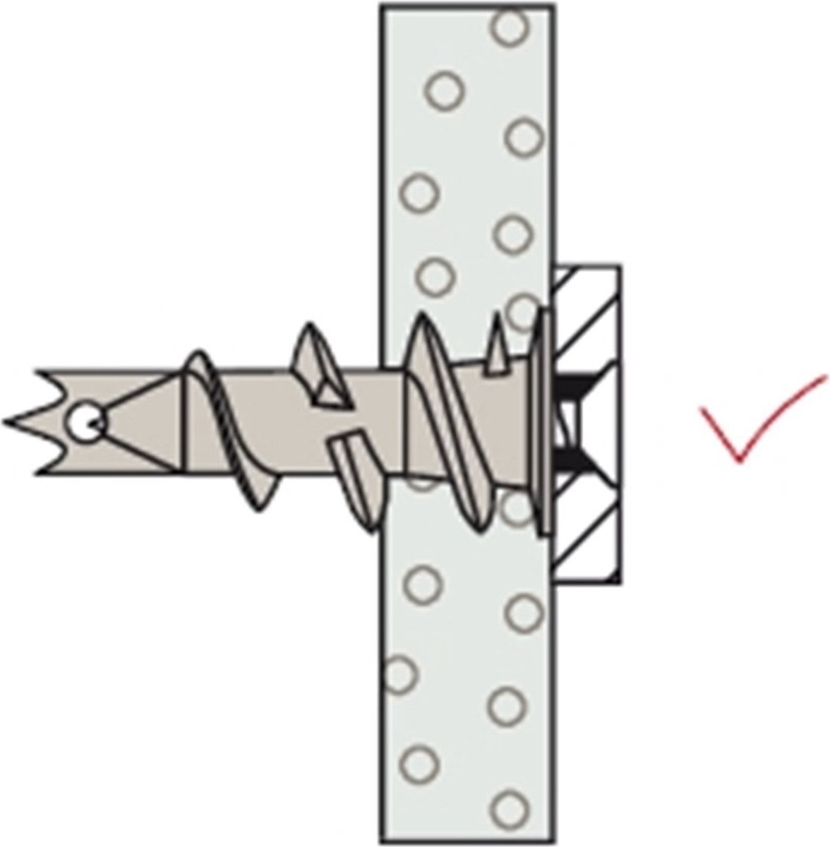 fischer Metalen gipsplaatplug GKM GKM 12 | bol.com
