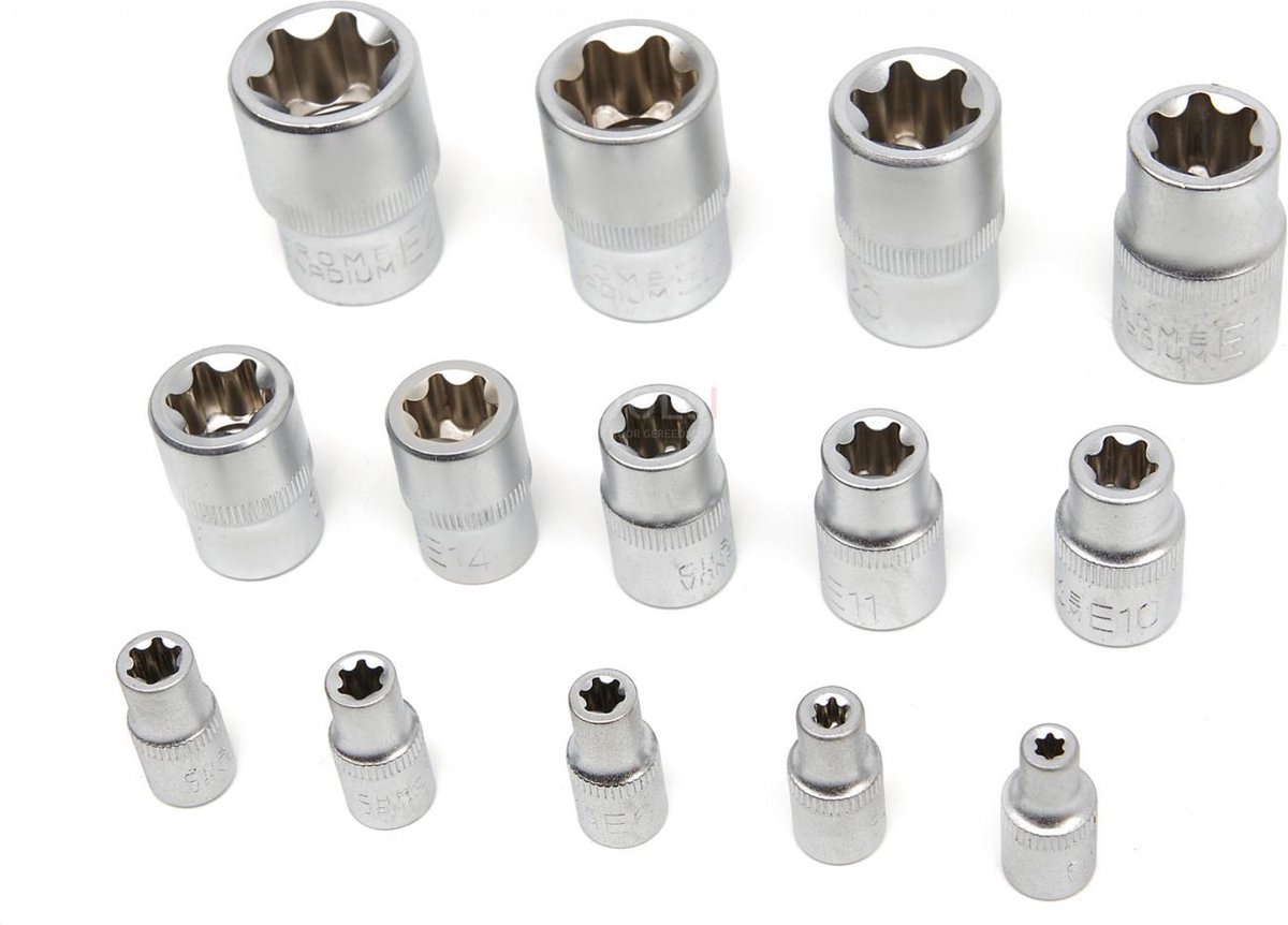 HBM 14 Delige Inwendige Torx Doppenset | bol