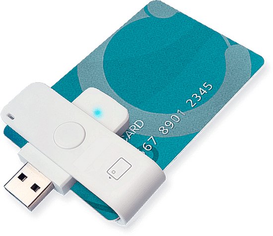 AB Circle CIR125C-01 - Contact Smart Card Reader USB Type A Connector ...