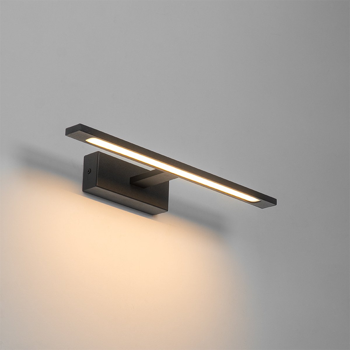 QAZQA jerre - Moderne LED Wandlamp voor binnen voor badkamer - 1 lichts ...