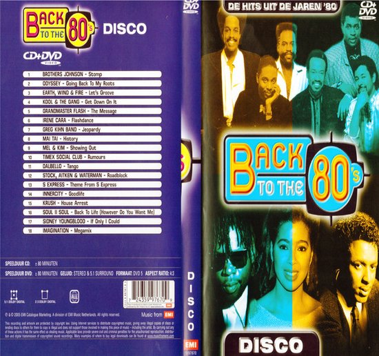 Back To The 80's Disco (Dvd), BROTHERS JOHNSON STOMP | Dvd's | bol