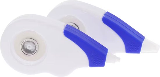 Correctie Taperoller - 7 meter per roller - 0,5 cm breed - Kleur Blauw ...
