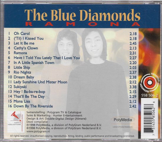 Ramona, The Blue Diamonds | CD (album) | Muziek | bol.com
