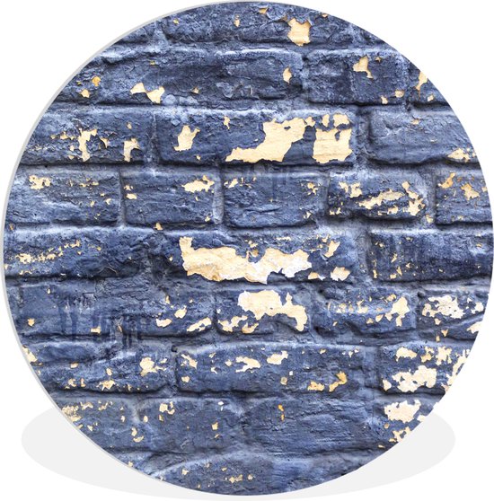 Wall Circle - Wall Circle Indoor - Briques - Peinture - Mur - ⌀ 60 cm ...