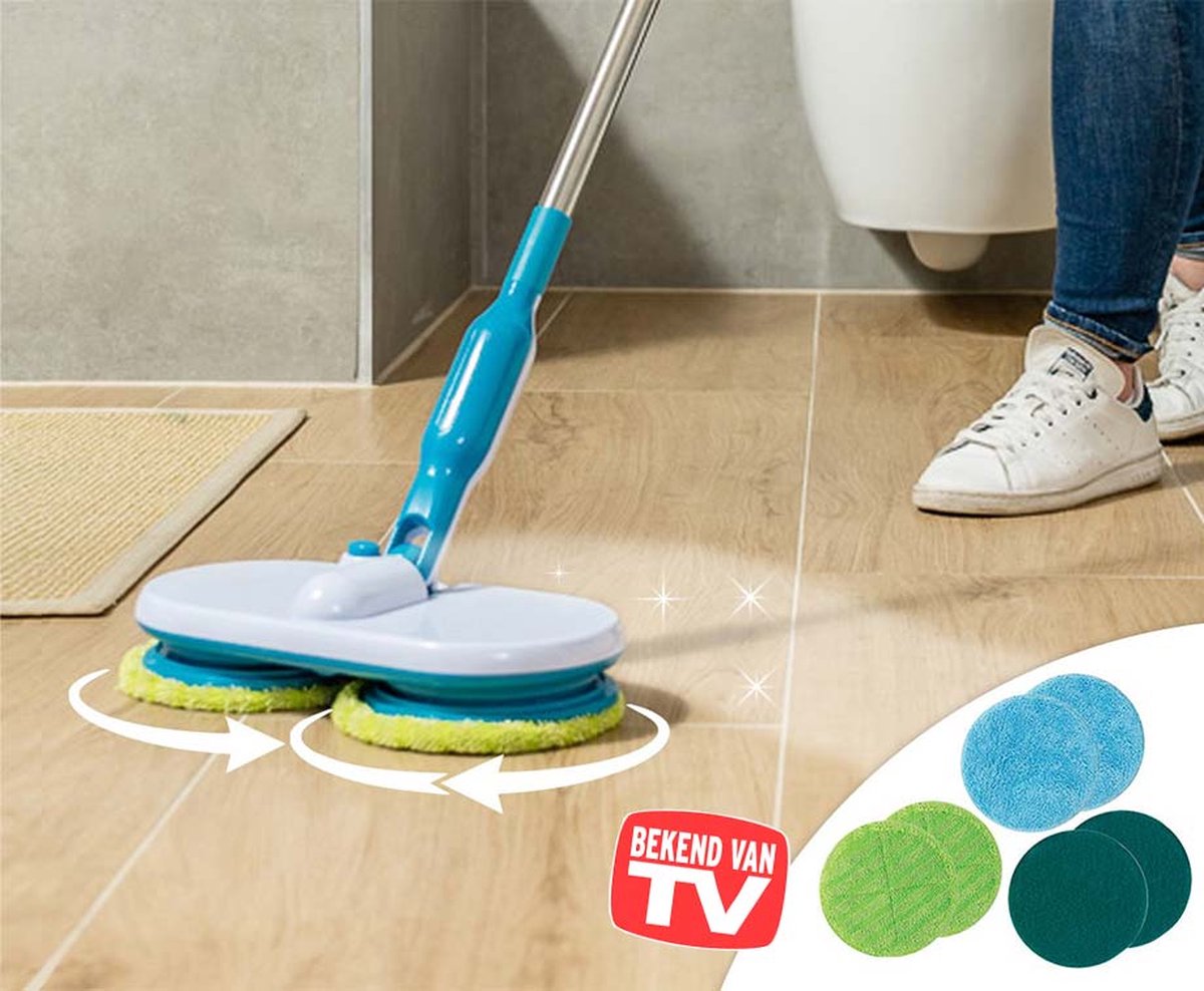 Elektrische Dweil Vloerwisser - Dweilapparaat Dweilmachine - Bekend Van ...
