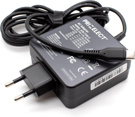 Laptop oplader 65W geschikt voor Lenovo ThinkPad E14 Gen 2 | bol