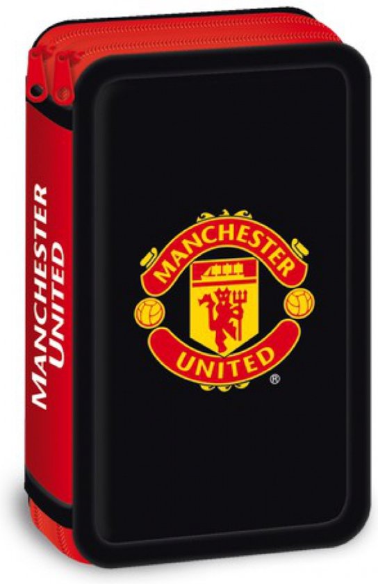 Manchester United Double Pencil Case AU | bol