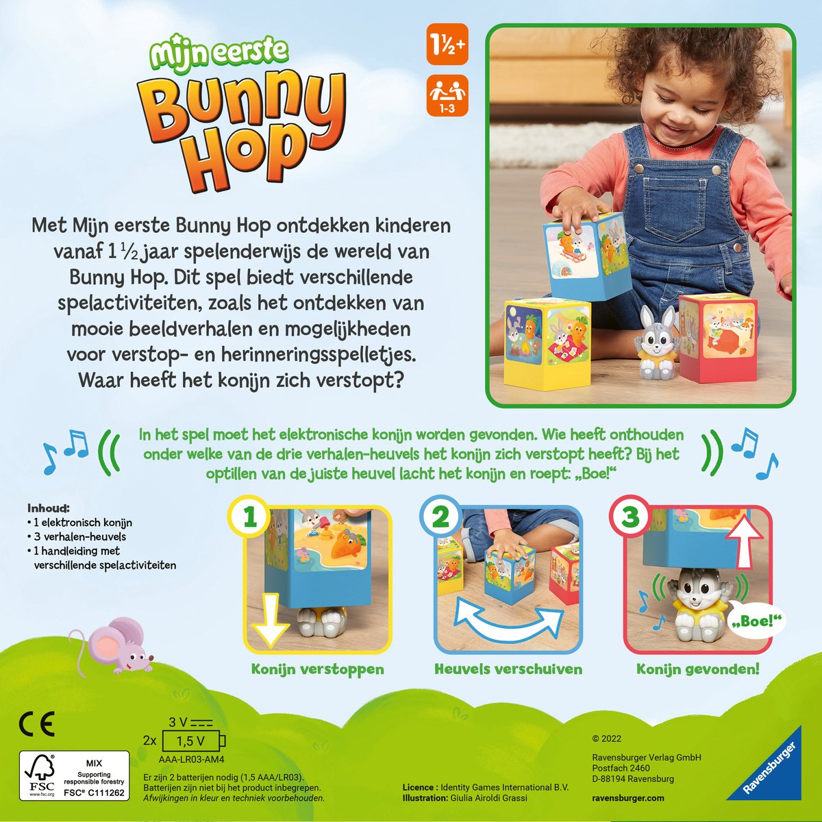 Ravensburger Mijn eerste Bunny Hop | Games | bol