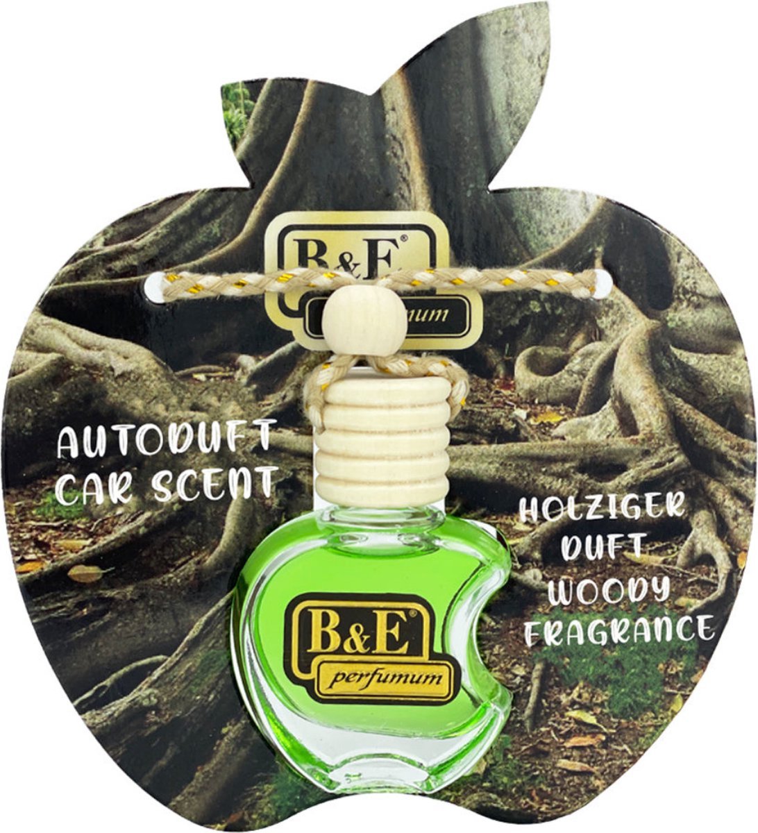 B&E Parfum - Autogeur - Houtachtige geur - Autohanger geur | bol.com