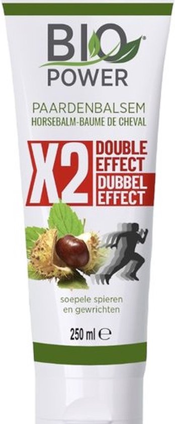 Bio Power paardenbalsem double effect 250ml | bol.com