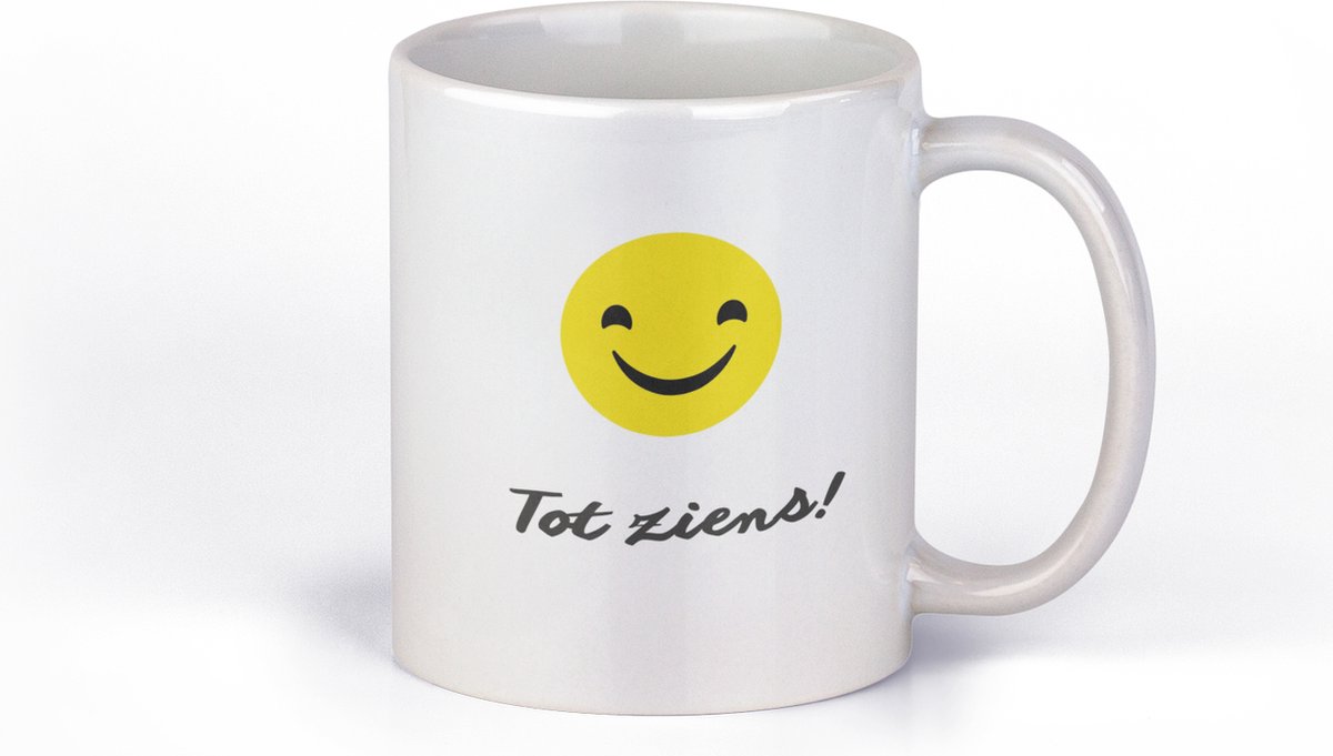 Mok - afscheidscadeau - collega - pensioen-vut-"Het is geen DOEI of DAG maar TOT ZIENS... | bol.com