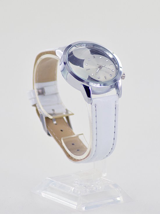 Horloge mickey mouse - wit + doosje | bol.com