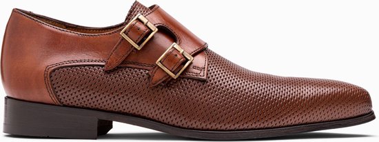 Paulo Bellini Ferrara Heren Gespschoenen Cognac | bol
