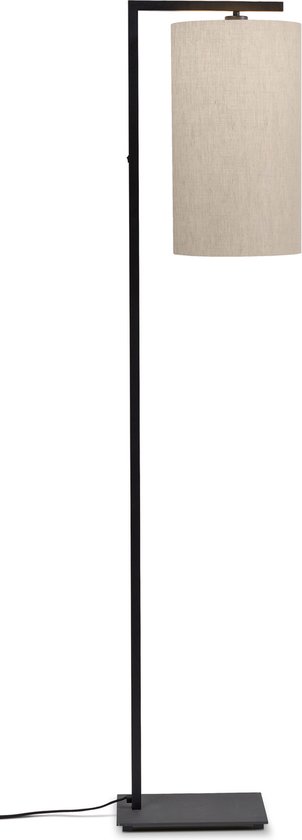 it's about RoMi Vloerlamp Boston - Zwart/Naturel - 30x25x160cm ...