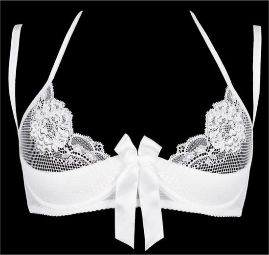 Axami Met bloemen versierde bh Romance 75E | bol