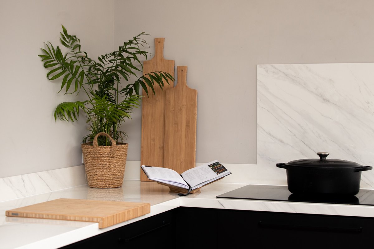 FUNXY-Aanrecht snijplank - handgemaakt - bamboe - snijplank - keuken | bol