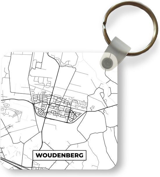 Sleutelhanger - Uitdeelcadeautjes - Plattegrond - Woudenberg - Kaart ...