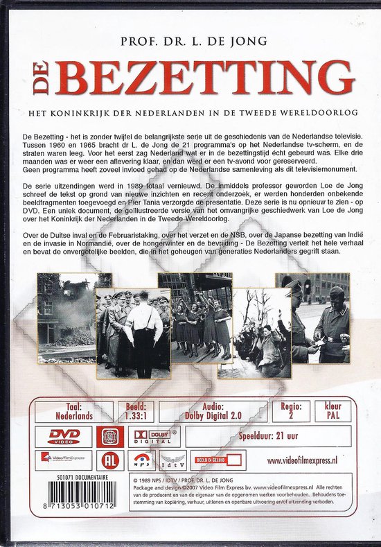 Bezetting 1940-1945, De (Dvd) | Dvd's | bol