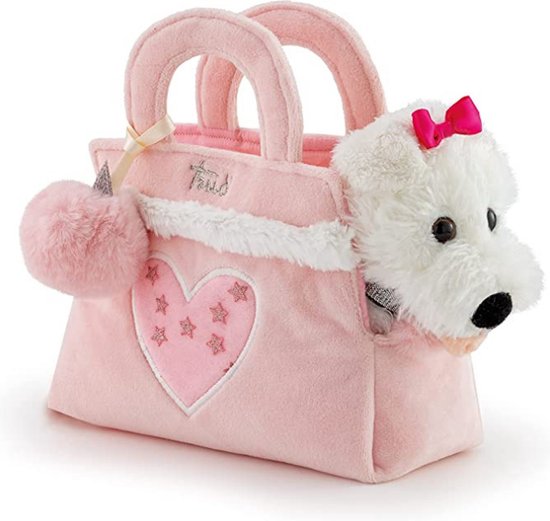 Trudi Fashion Pets Hond Knuffel Cloe Dreamy in fashion bag 17 cm ...