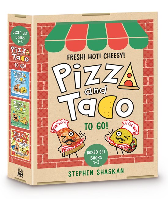 Pizza and Taco To Go! 3-Book Boxed Set: Pizza and Taco: Who's the Best ...