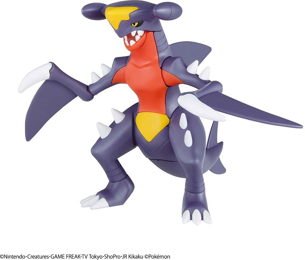 Pokemon Plamo Garchomp 48 Model Kit | bol.com