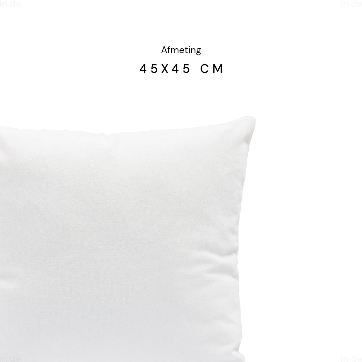 HappyBed | 45x45 - Binnenkussen - Vulkussen - Kussenvulling ...