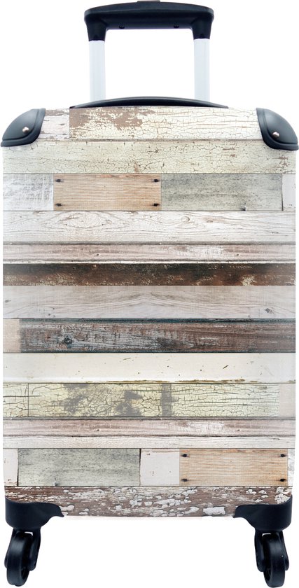 Koffer - Plank - Structuur - Design - Vintage - Past binnen 55x40x20 cm ...