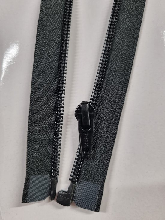 YKK SPIRAAL RITS - DEELBAAR - 55 cm - ZWART - PER STUK. | bol