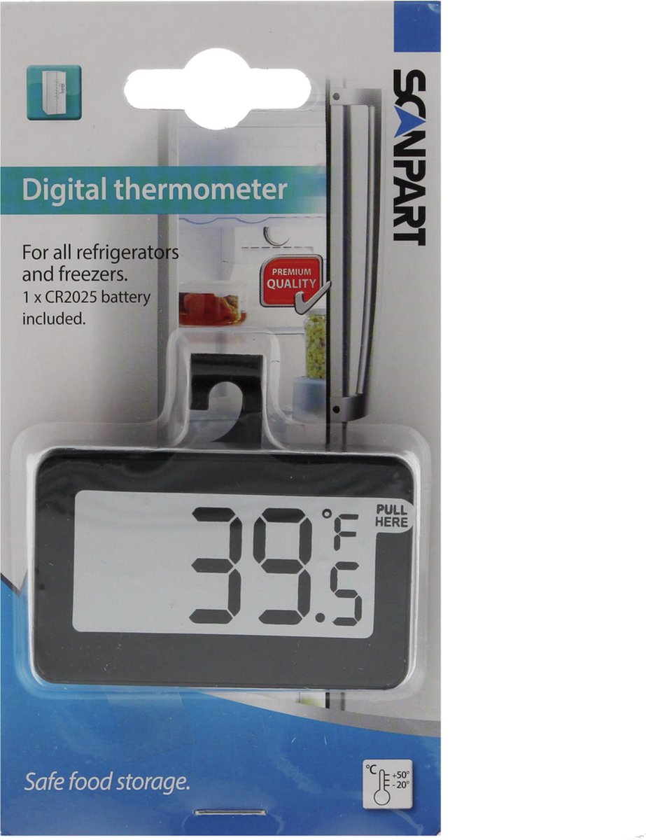 Scanpart digitale thermometer - Voor koelkast vriezer ...