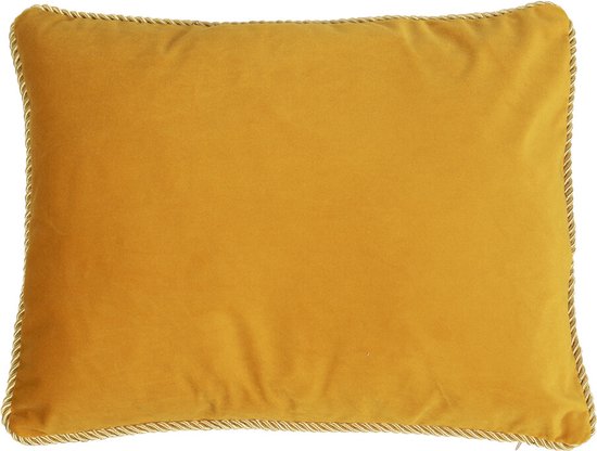 half kussen fluweel goud honing 35x45cm | bol