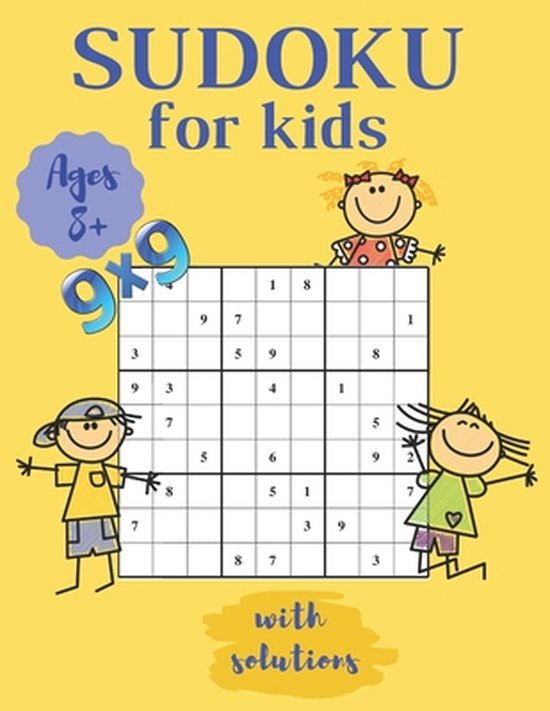 Sudoku for Kids Ages 8-12 with solutions: 60 Easy Sudoku Puzzles For ...