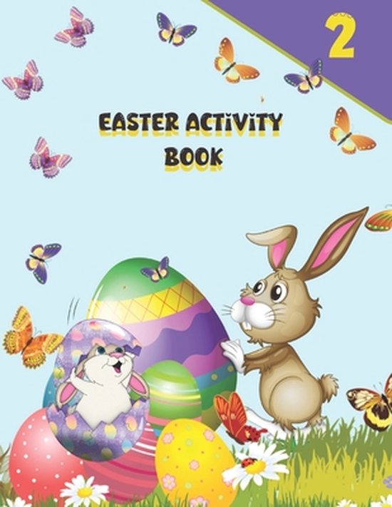Easter Activity Book for Kids ages 4-8: A Happy Easter Workbook full of ...