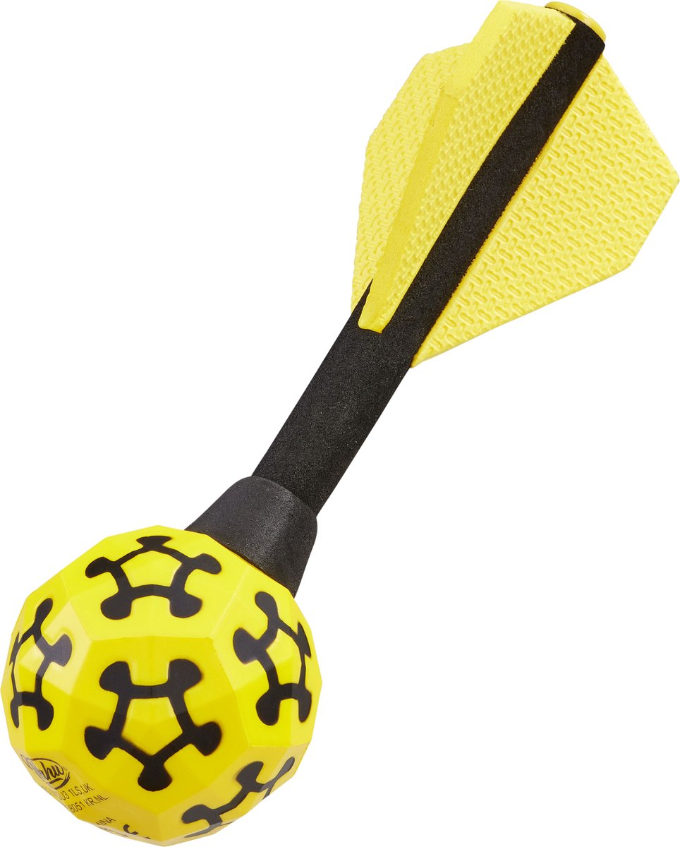 Wahu Rip Rocket - Vliegende stuiterbal met staart! - Geel | bol.com