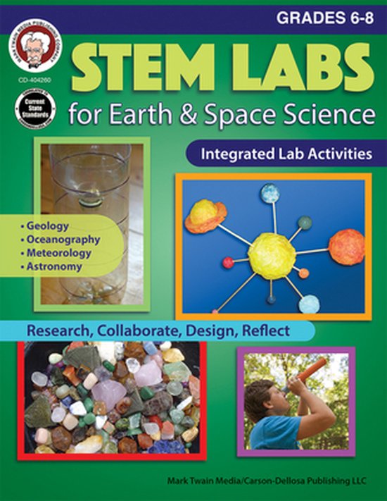 Stem Labs for Earth & Space Science, Grades 6 - 8, Schyrlet Cameron ...