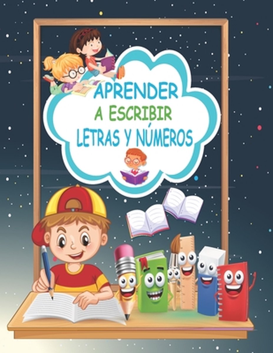 Aprender a Escribir Letras y Números, Siempre Aprende | 9798409411565 ...